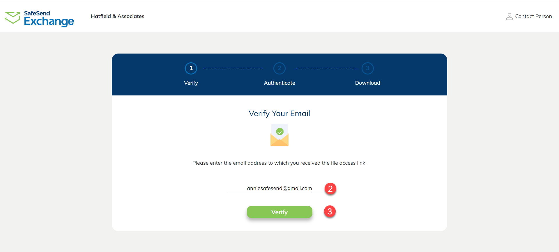 Client Experience: Download Documents – SafeSend