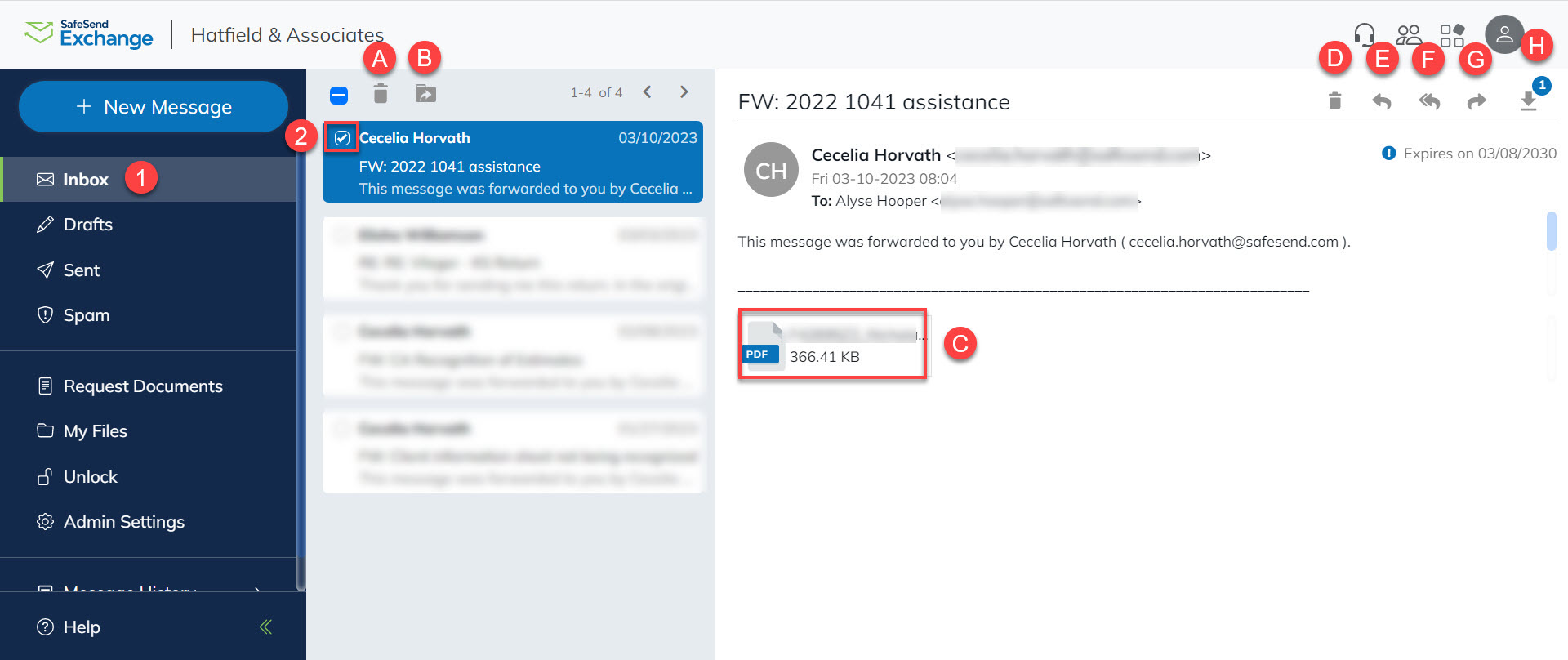 Mailbox – SafeSend