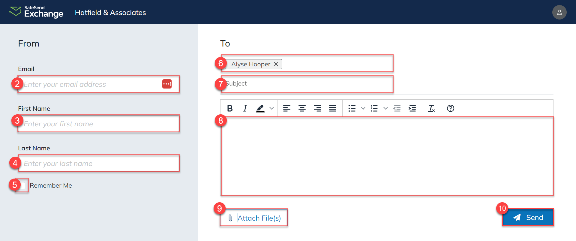 Client Experience: Upload Documents – SafeSend